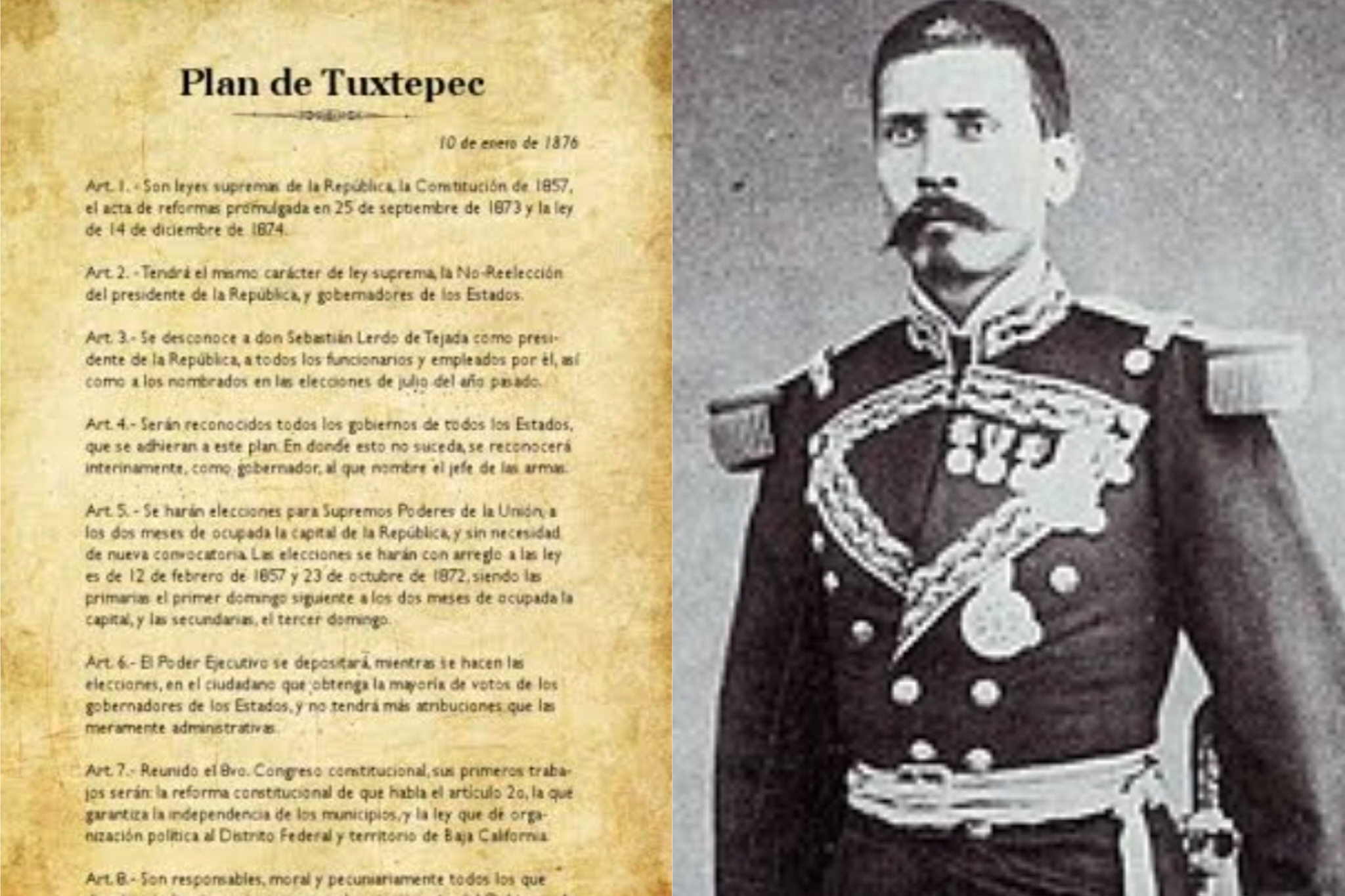Plan De Tuxtepec Personajes Causas Y Consecuencias México Desconocido